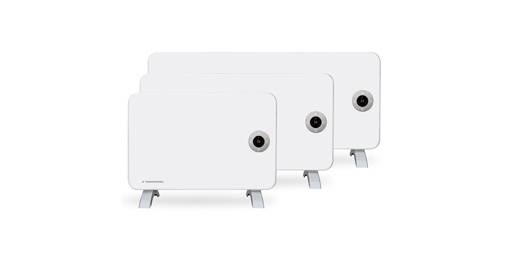 T19 Wifi 1000W Elektromos fűtőpanel IP24 - THERMOVAL - NORDPANEL ...